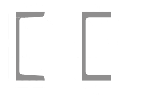 Perfiles C de acero inoxidable tamaño americano | Montanstahl
